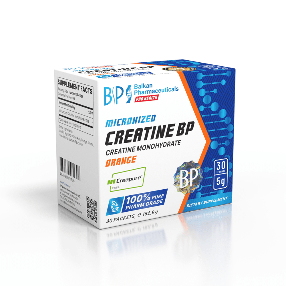 Creatine BP Sachets Balkan Pharmaceuticals | Athletic Store